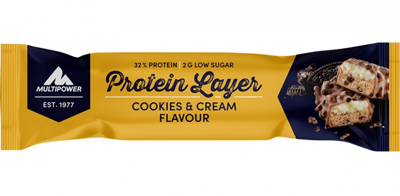 MULTIPOWER PROTEIN LAYER proteinová tyčinka | Multipower - špičková ...