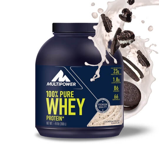 MULTIPOWER 100% PURE WHEY PROTEIN 2000g | Multipower - špičková německá ...