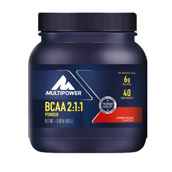 MULTIPOWER BCAA 2:1:1 POWDER 400g - esenciální aminokyseliny ...